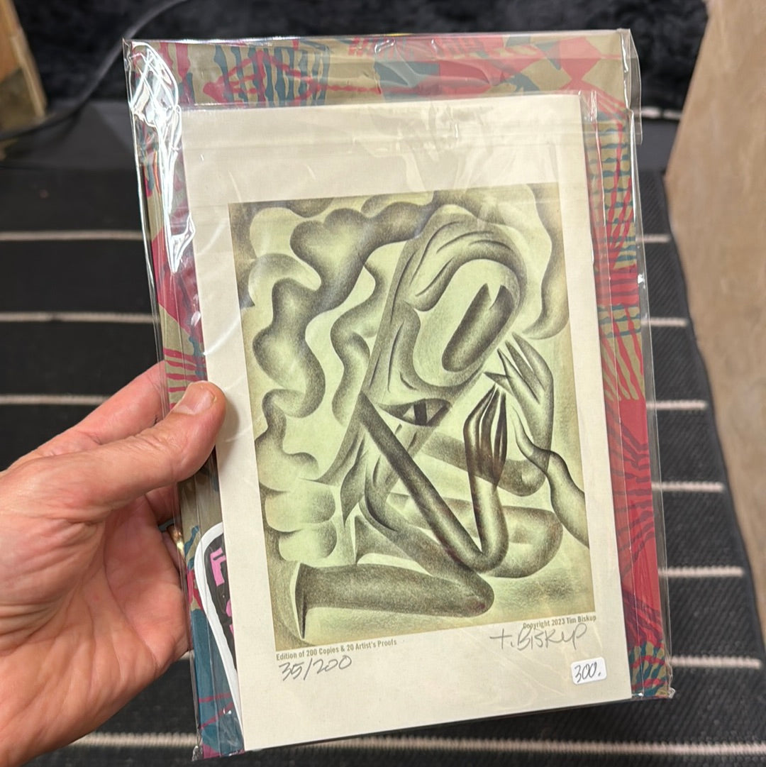 Cyclops #35 Graphite Drawing – Face Guts