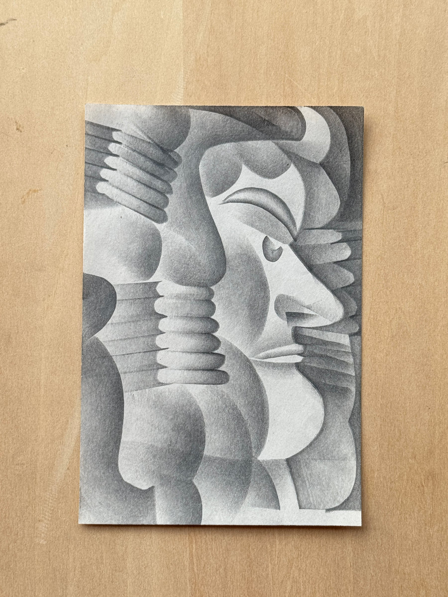 4x6 Graphite Drawing #12 – Tim Biskup